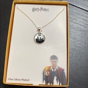 Jewelry | Hogwarts Harry Potter Fine Silver Plated Necklace | Poshmark